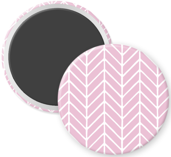 Pink and White Chevron - Yes Please PaperCrafts