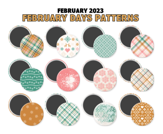February Days Patterns - Yes Please PaperCrafts